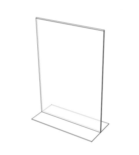 Upright “T” Poster Holder Pack of 5 - Vision Retail Marketing